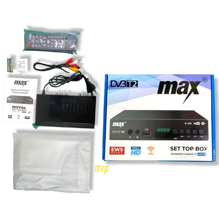 Jual Set Box tv digital MAX | NEXTRON DVB T2 TR1000 Srt top Box | SUPER ...