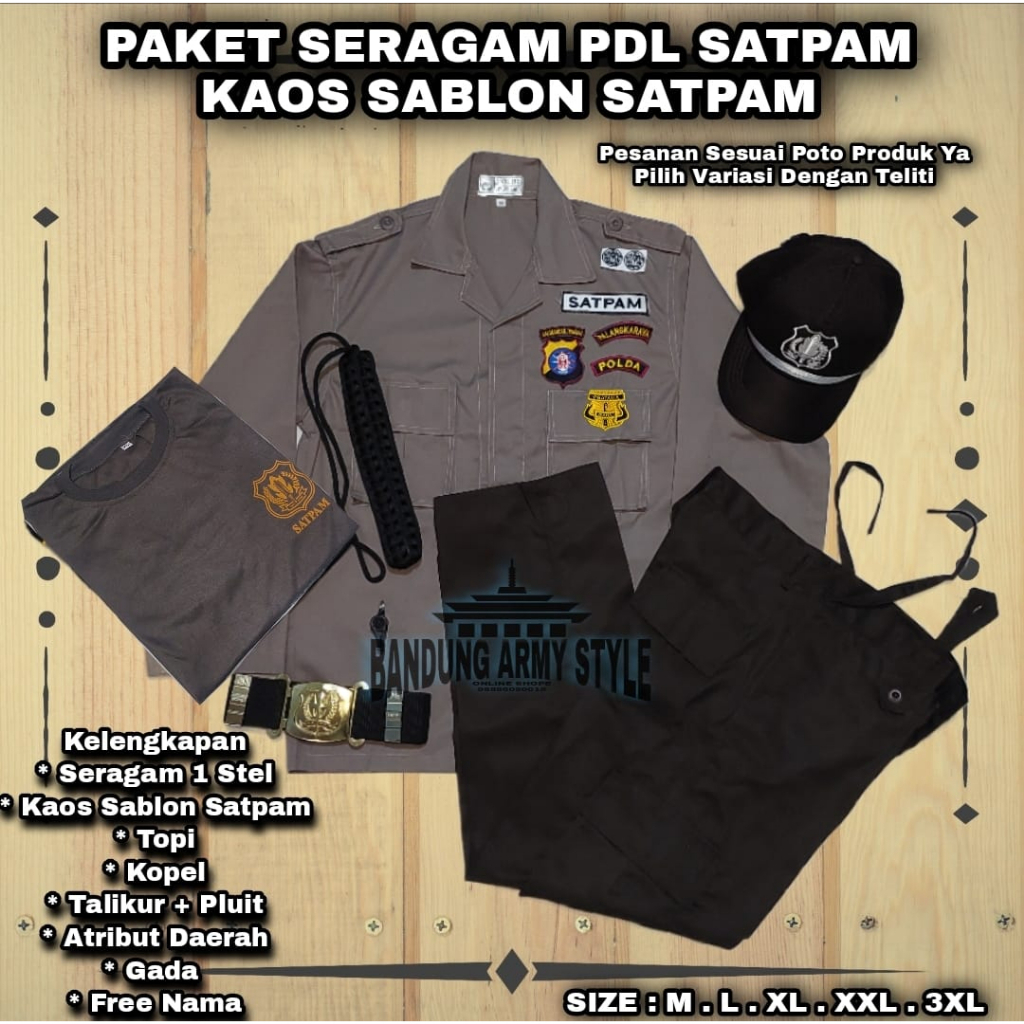 Jual Seragam Satpam Terbaru / Seragam Satpam Coklat / Seragam Satpam ... Jual Seragam Satpam Terbaru / Seragam Satpam Coklat / Seragam Satpam ...