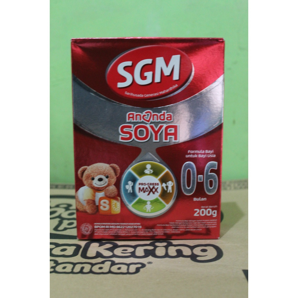 Jual SUSU FORMULA BAYI SGM ANANDA SOYA 0-6 BULAN 200 GR | Shopee Indonesia