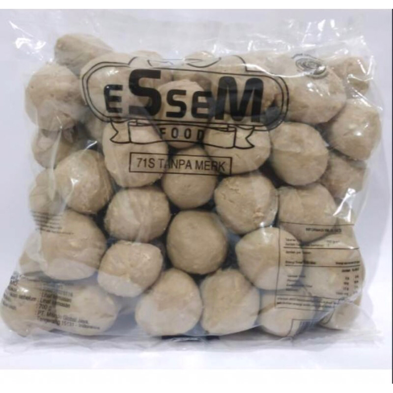 Jual Bakso Sapi GM Polos Special Baso essem Food isi 50 Butir HALAL(MUI ...