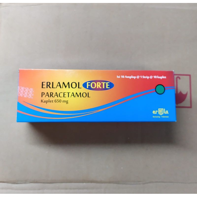 Jual erlamol forte 650mg | Shopee Indonesia