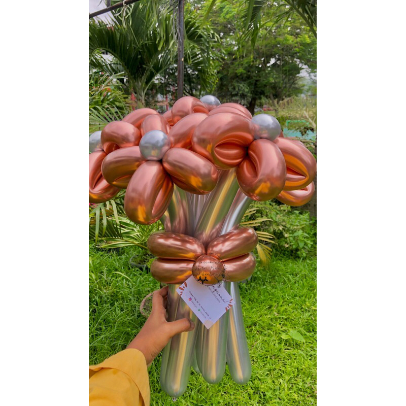 Jual BUKET BUCKET BALON / FLOWER BALOON BOUQUET (HADIAH WISUDA, BALON ...