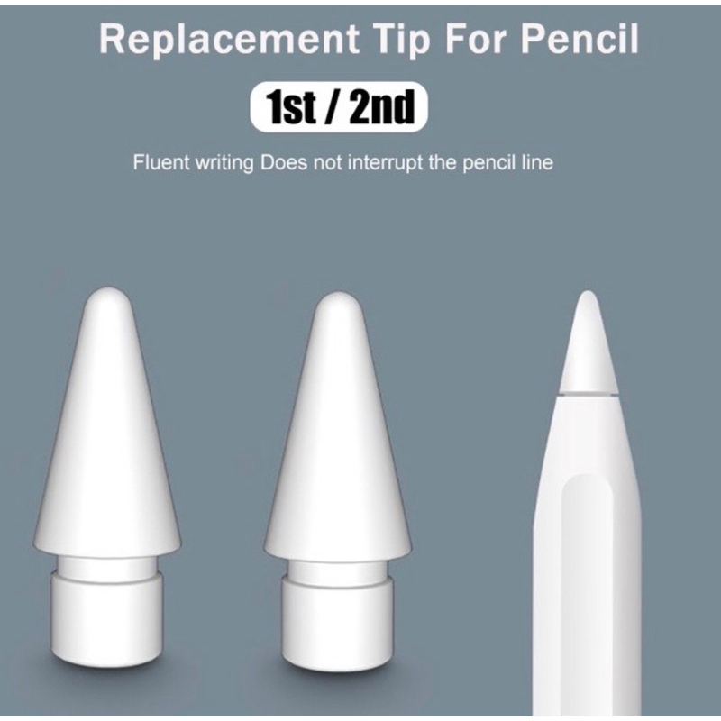 Jual Apple Pencil Nib Tip Ujung apple pencil gen 1 dan gen 2 | Shopee ...