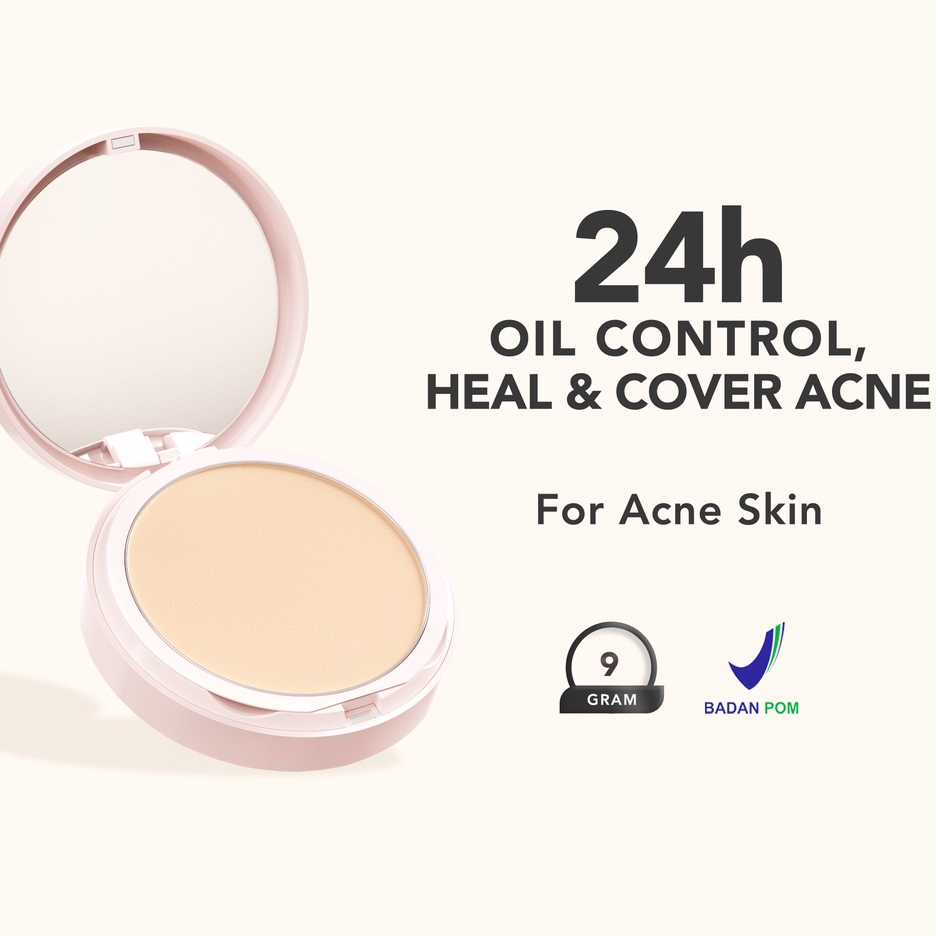 Jual Sea Makeup Acne Cover & Smooth Two Way Cake | Up Fix and Flawless Acne Cover Cushion ...