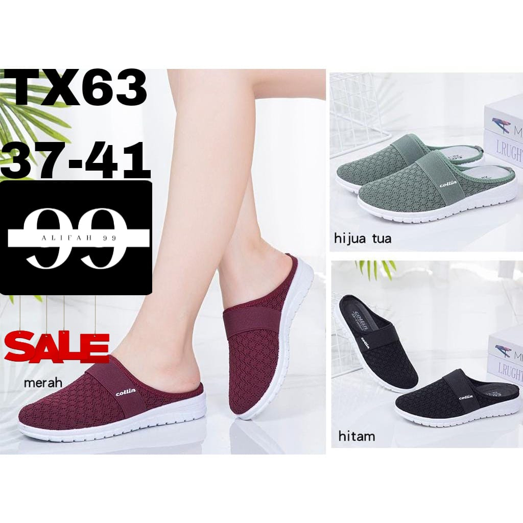 Jual Sepatu Sandal wanita korean style Bahan Rajut import china TX63 (37-41) Sepatu Sandal ...