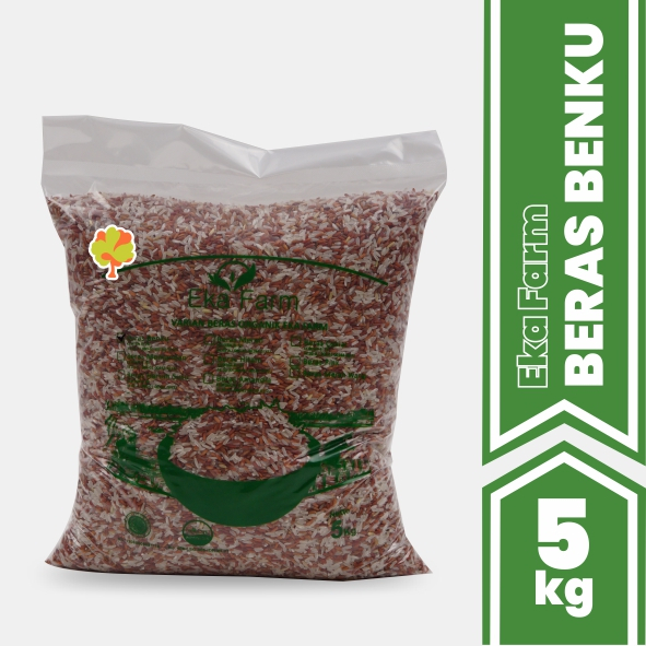 Jual Beras Diet Benku Organik Kemasan 5kg Non Vakum Eka Farm | Shopee ...