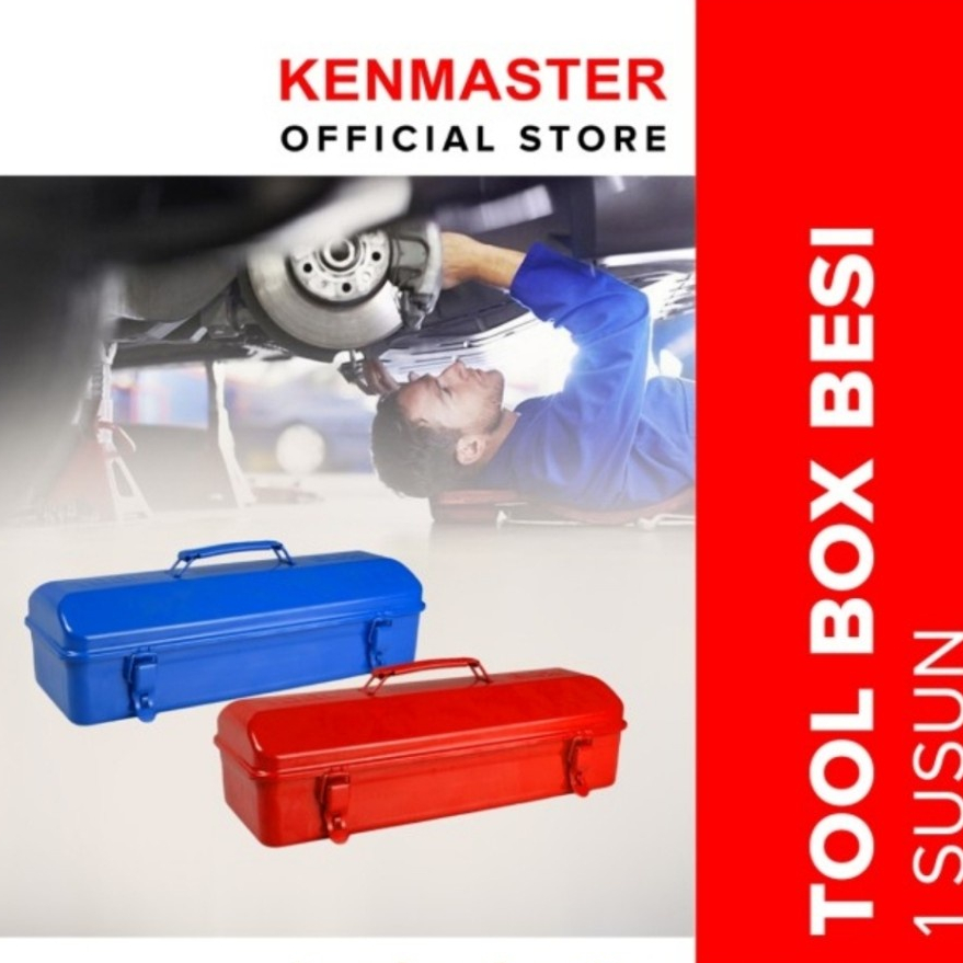 Jual Toolbox Kenmaster T420 Toolbox Besi 1 Susun Tool Box Kotak ...