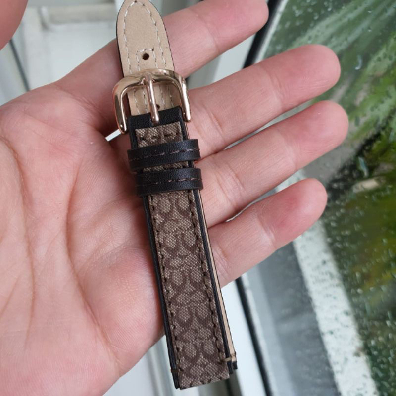 Jual Strap kulit dan Strap Stainless steel Jam Tangan Coach Boyfriend ...