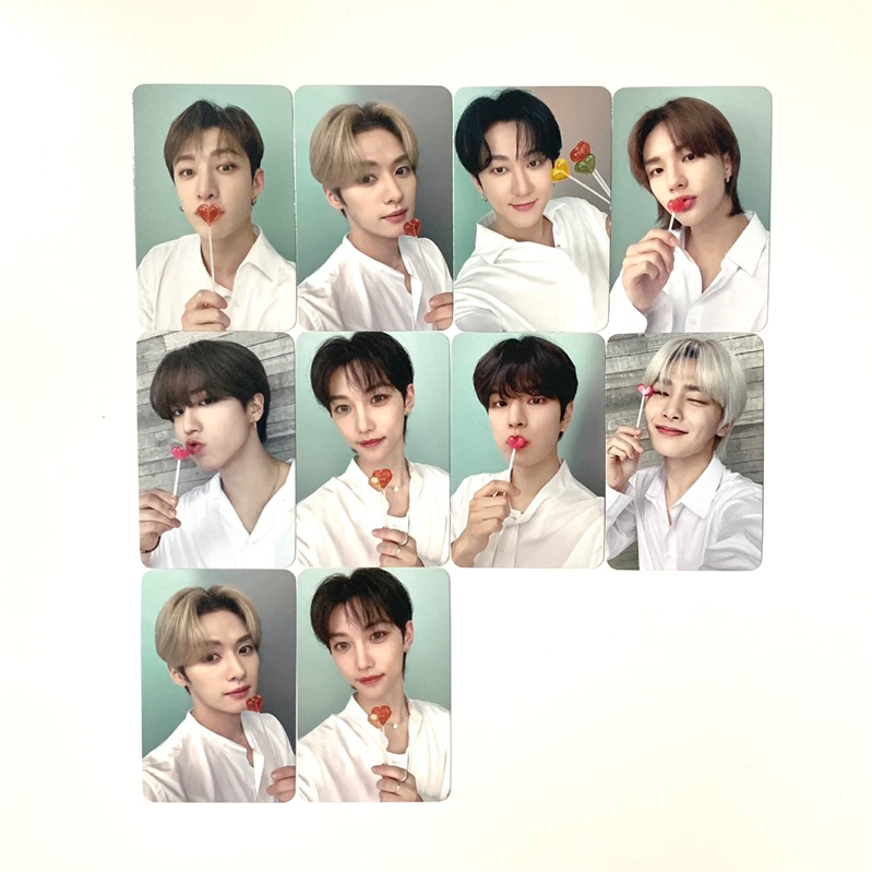 Jual ready stock photocard stray kids mmt ot8 my music taste skz pob pc ...