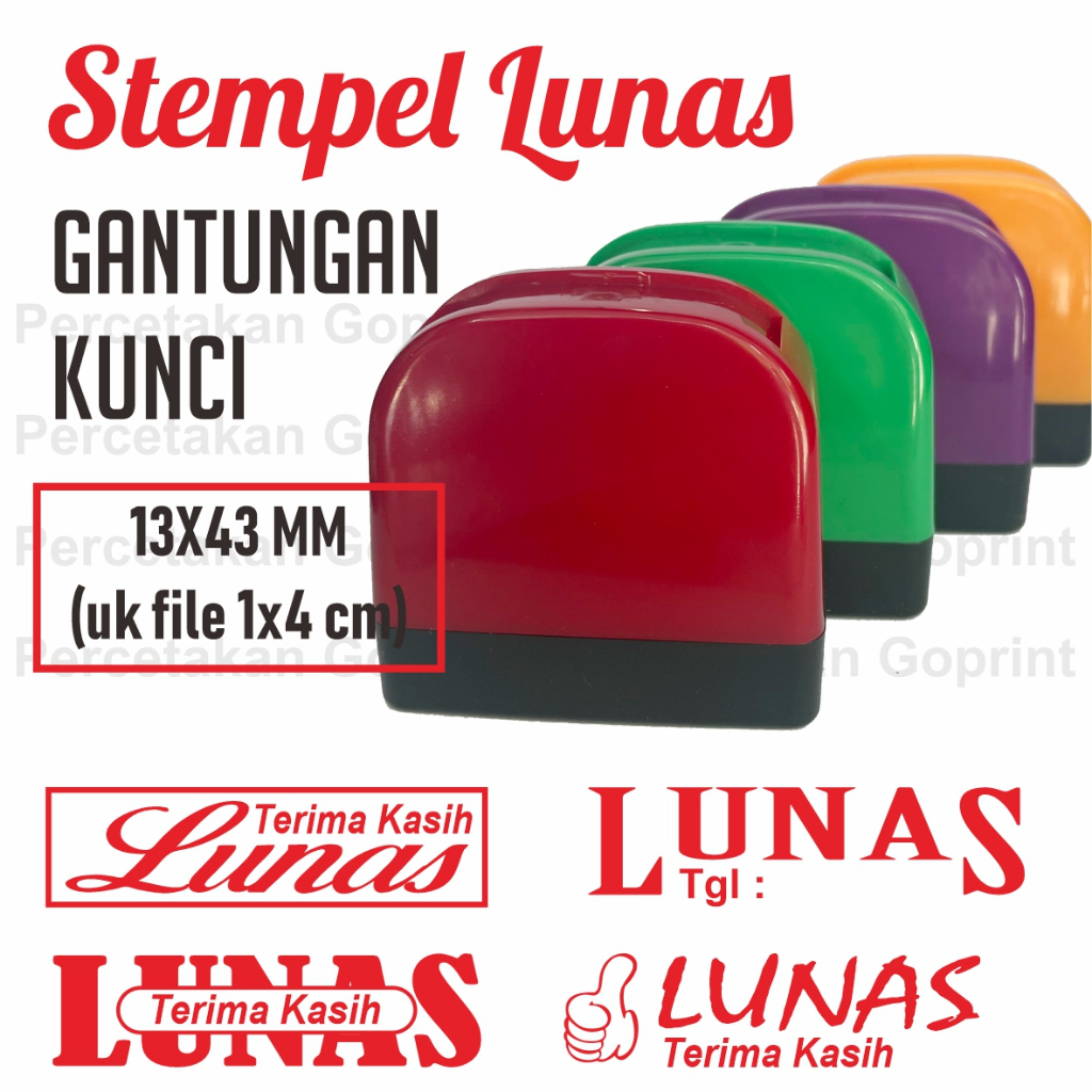 Jual Stempel Lunas Terlengkap & Harga Terbaru April 2026 | Shopee Indonesia