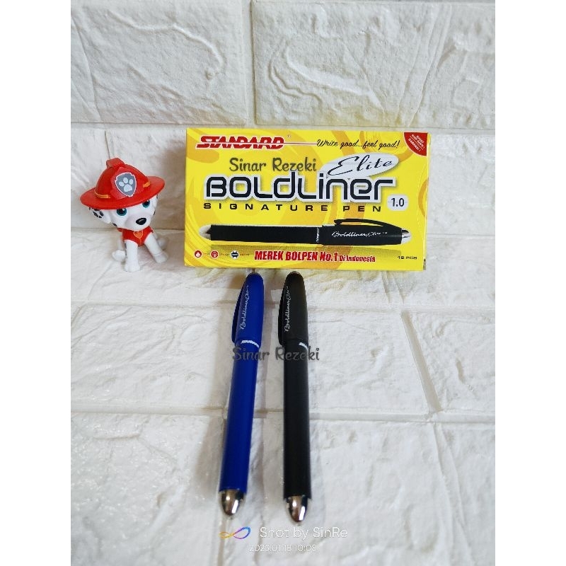 Jual 1 buah!! Pena boldliner elite 1.0 pulpen boldliner/boldliner elite ...