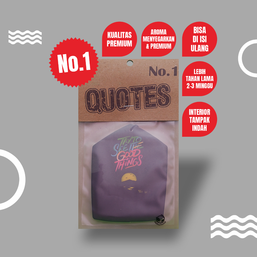 Jual Parfum Pengharum Mobil Gantung Mewah Tahan Lama Kertas Refill ...