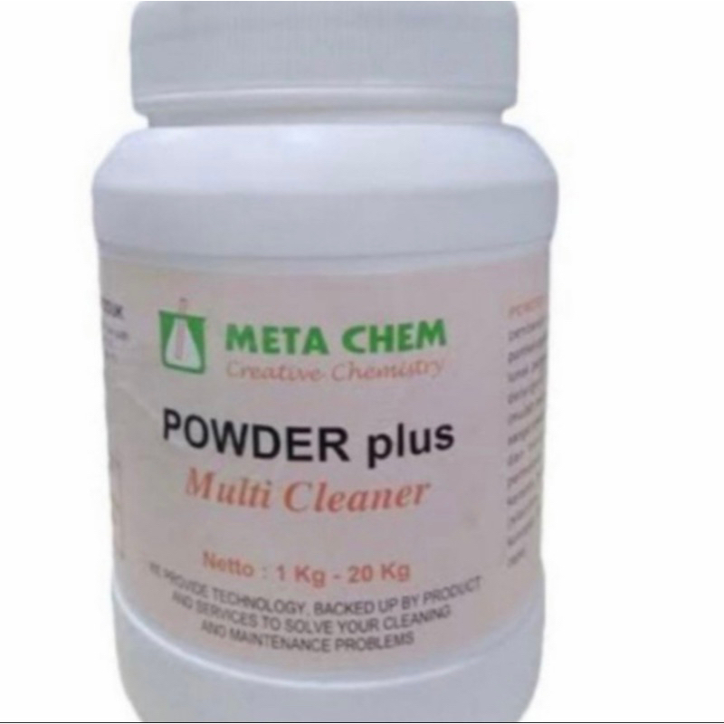 Jual Bubuk Pembersih Serbaguna / Meta Chem Powder Plus 1 KG | Shopee ...