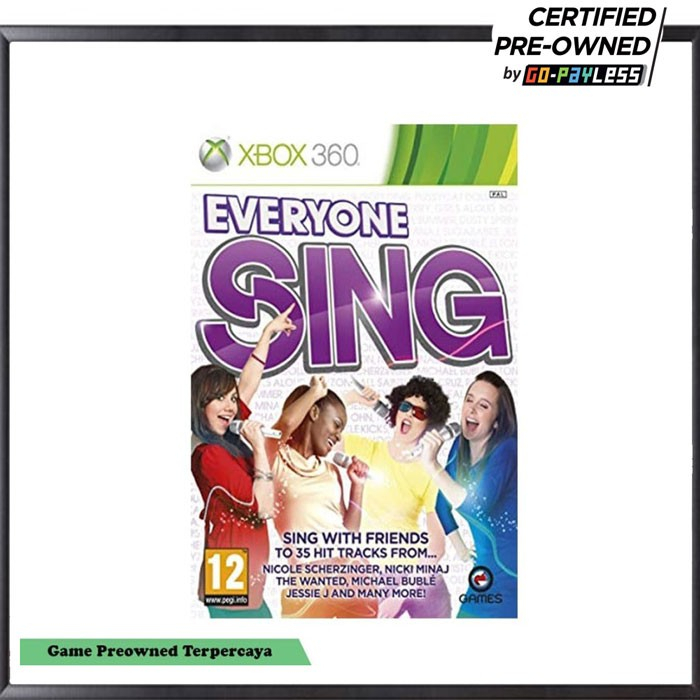 Jual Everyone Sing Game Xbox 360 Preowned | Shopee Indonesia