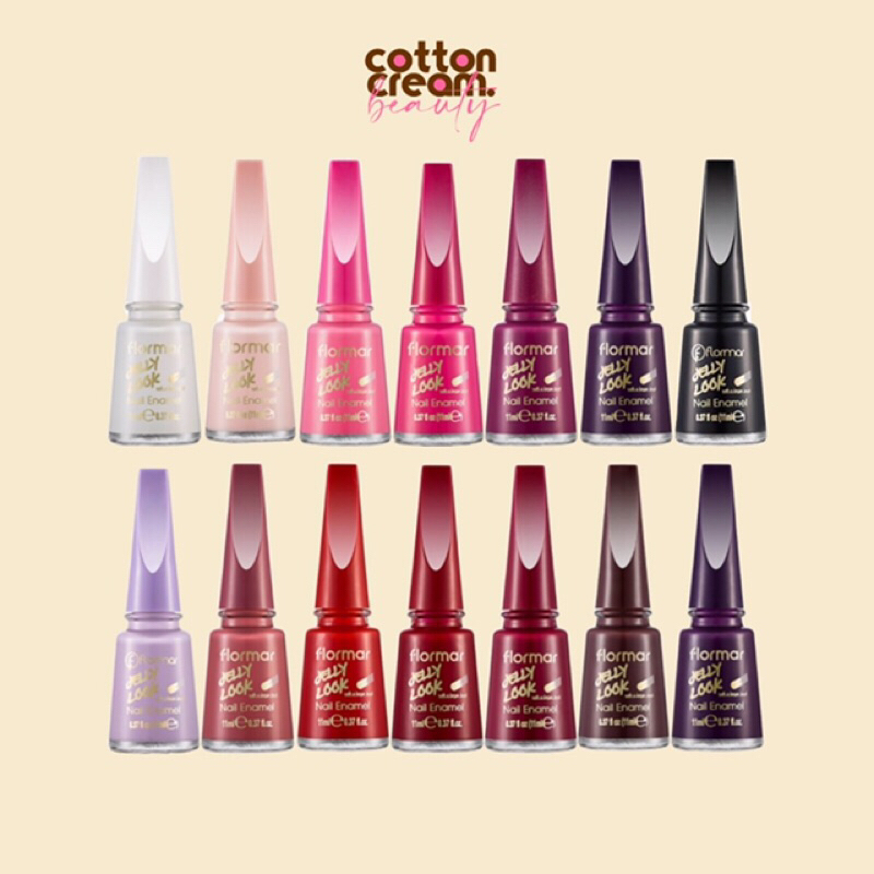 Jual Flormar Jelly Look Nail Enamel | Shopee Indonesia