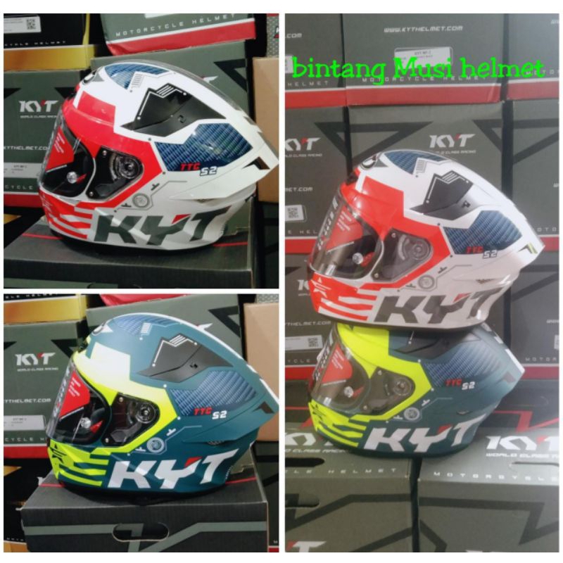 Jual KYT TTC FUSELAGE MTT yellow/FUSELAGE RED/FUSELAGE BLUE | Shopee ...