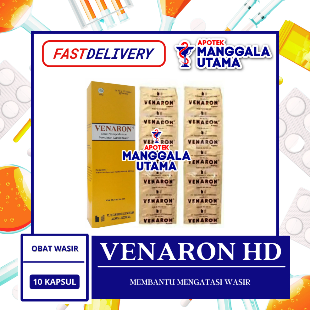 Jual VENARON HD PER STRIP ISI 10 TABLET | Shopee Indonesia