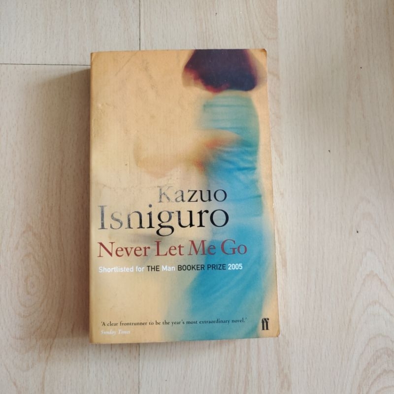 Jual buku novel never let me go original preloved english kazuo ...