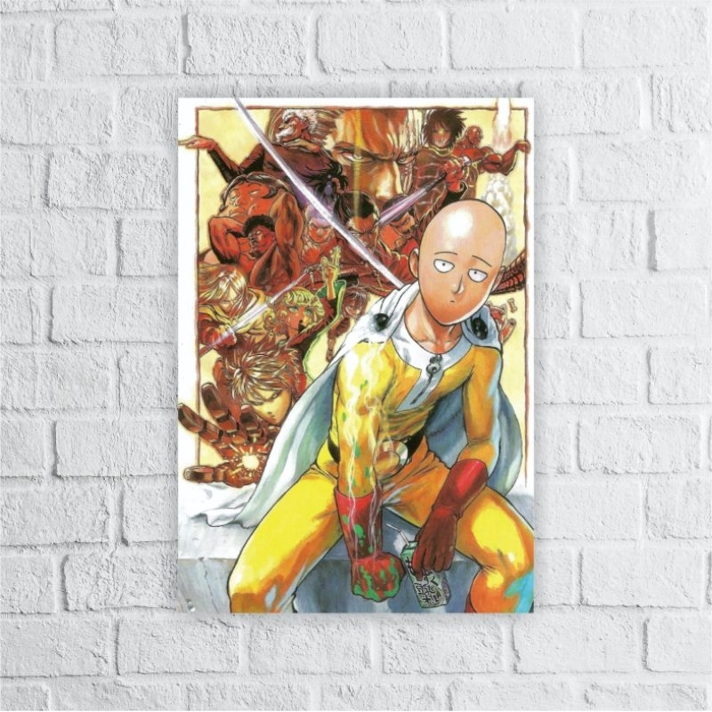 Jual Poster ONE PUNCH MAN - Ukuran A4+ | Shopee Indonesia