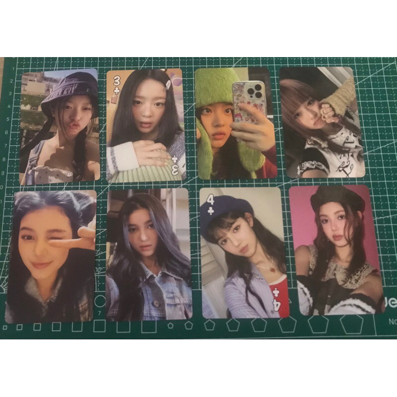 Jual NewJeans photocard 1st EP New Jeans Bluebook Blue book ver Bag ver Weverse album ver. pc ...