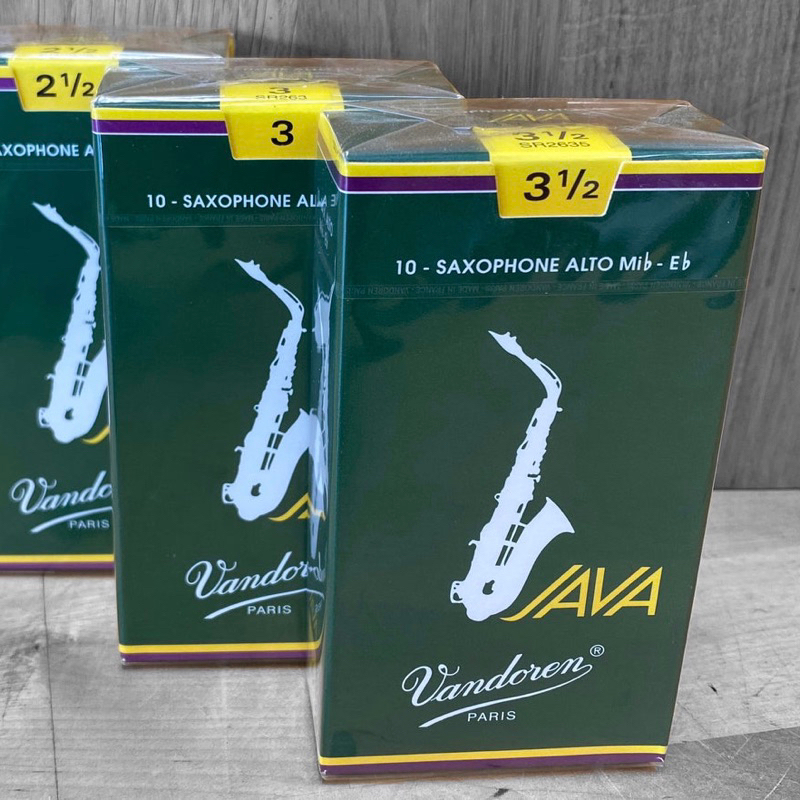 Jual Reeds Vandoren Saxophone Alto Original Java Green 1.5 | 2 | 2.5 | 3 | 3.5 | Shopee Indonesia