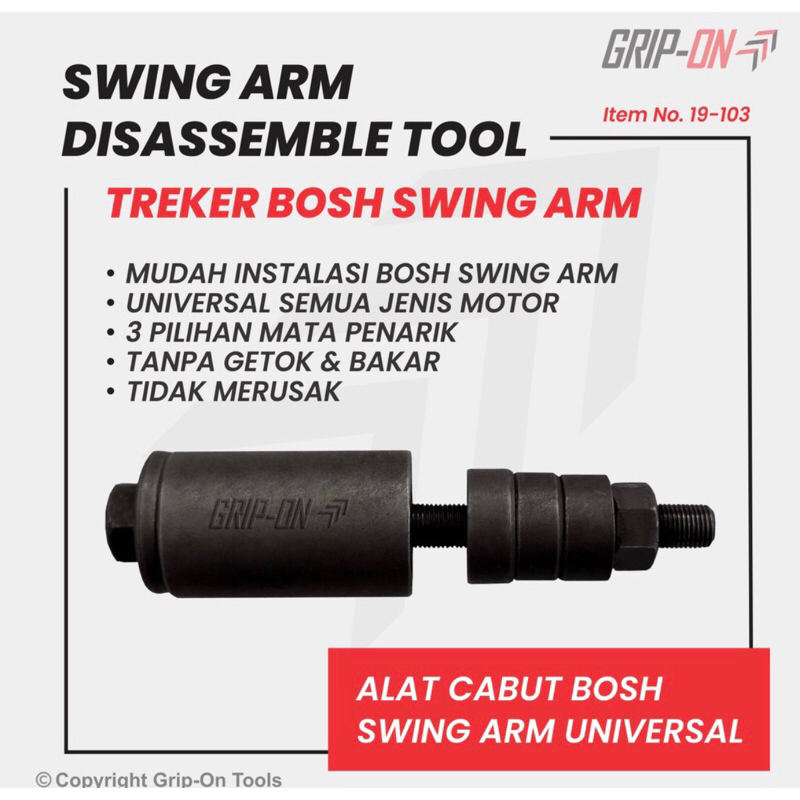 Jual GRIP ON swing arm disassemble / Treker cabut pasang bosh arm ...