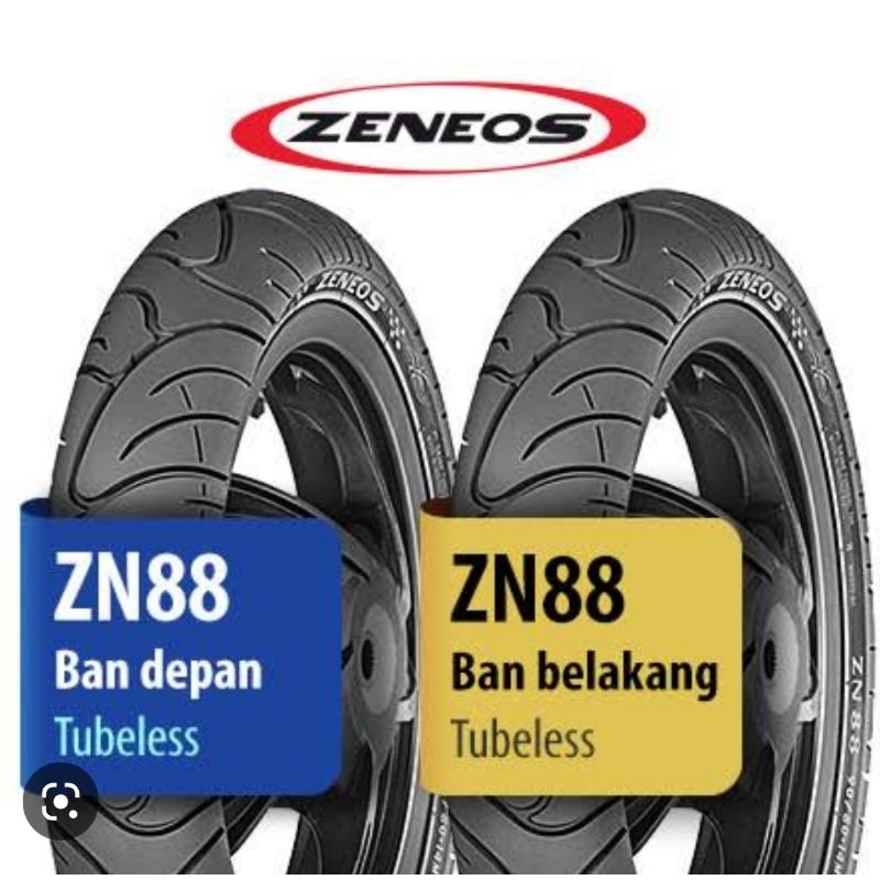 Jual zeneos Zn 88 ring 14 series tubless ( 70/80 - 70/90 - 80/80 - 80/ ...