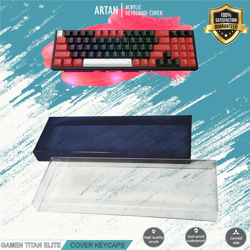 Jual GAMEN TITAN ELITE ACRYLIC KEYCAPS COVER PELINDUNG CAPS KEYBOARD ...