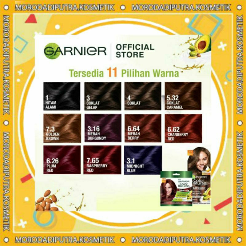 Jual GARNIER COLOR NATURAL (BOX) (4807) | Shopee Indonesia