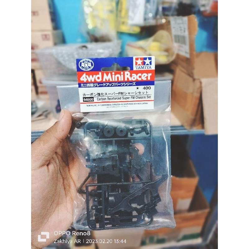 Jual Tamiya 94800 Carbon Reinforced Chassis Super Fm / Sfm Chassis Set ...