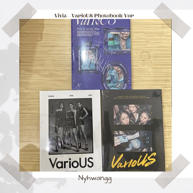 Jual VIVIZ - VARIOUS PHOTOBOOK VERS [ready stock] | Shopee Indonesia