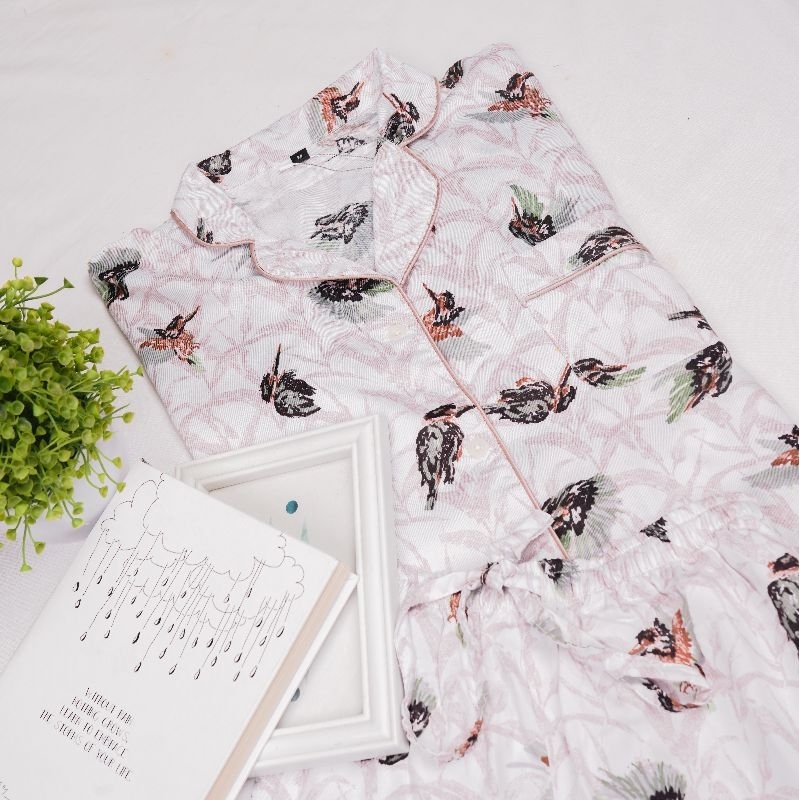 Jual Lana Set Pajamas Premium Rayon | Shopee Indonesia