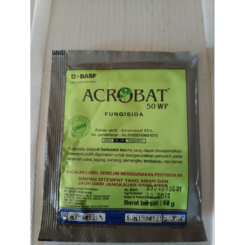 Jual FUNGISIDA ACROBAT 50WP 10GR | Shopee Indonesia