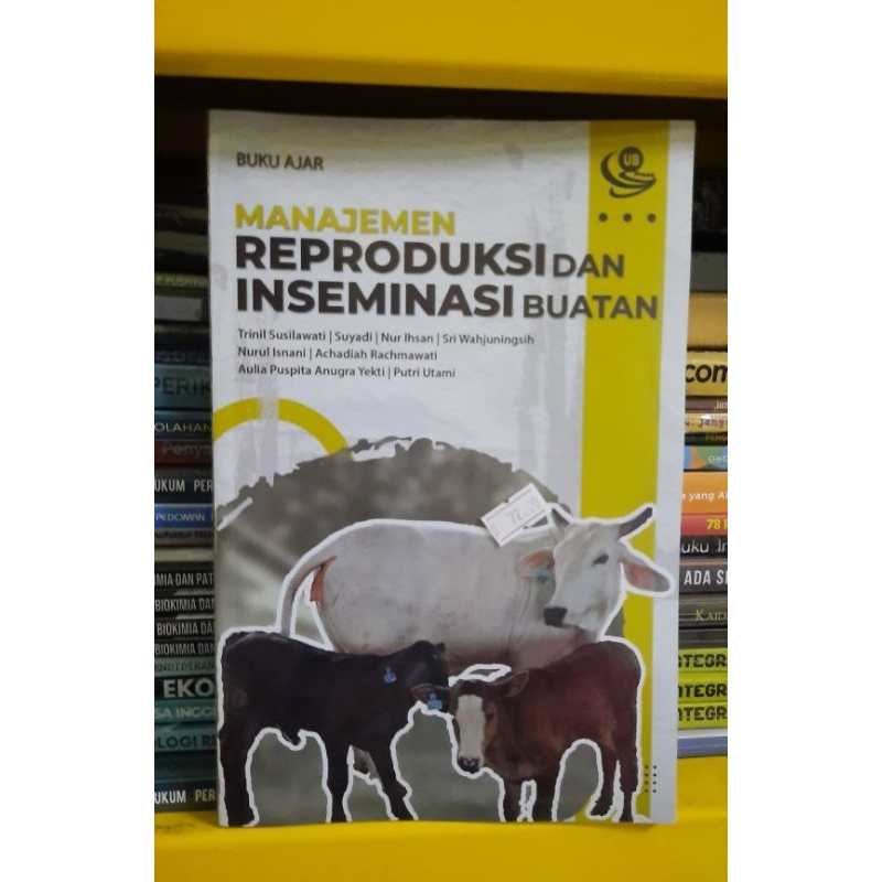 Jual [ Original - UB Press ] Buku Ajar Manajemen Reproduksi dan Inseminasi Buatan | Shopee Indonesia