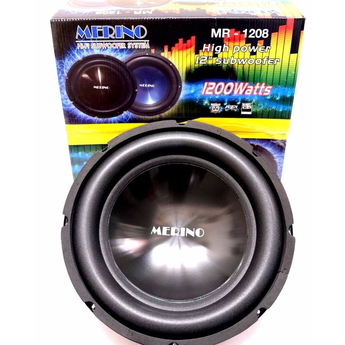 Jual SPEAKER SUBWOOFER / SUBWOFER MERINO 12 INCH MR-1208 / MR 1208 ...
