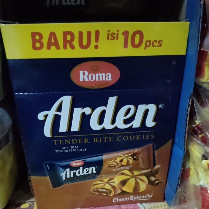Jual roma arden tender bite cookies kukis isi krim cokelat | Shopee ...