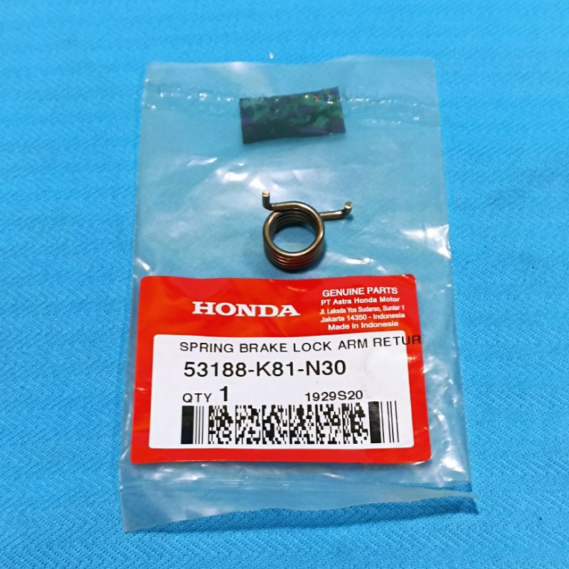 Jual Per Rem Kiri (Spring Brake Lock Arm Return) – Scoopy eSP K93, New ...