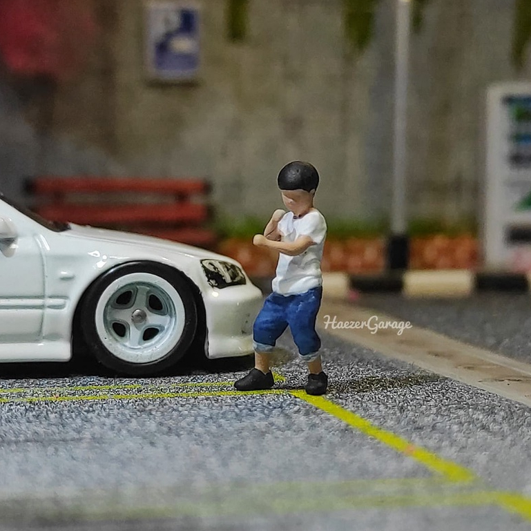 Jual Miniatur Diorama Kota Mini Action Figure 1/64 Bocil Karate Z3D ...