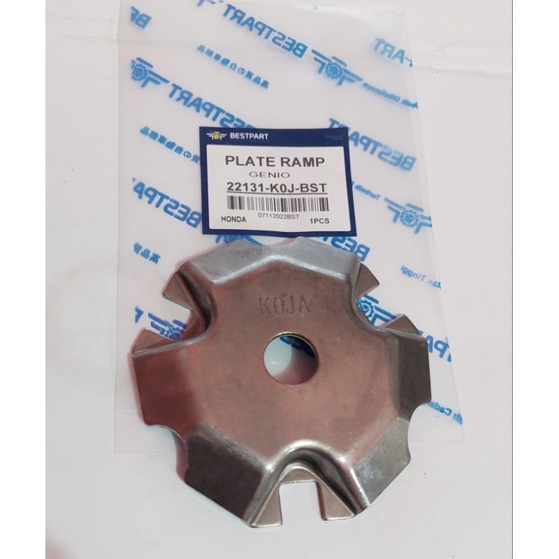 Jual PLAT RAMP TUTUP RUMAH ROLLER KURA KURA BEAT NEW 2020 GENIO 2020 ...