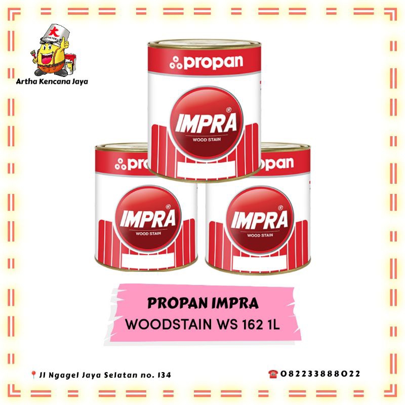 Jual PROPAN IMPRA WOOD STAIN WS-162 B 1L | Shopee Indonesia