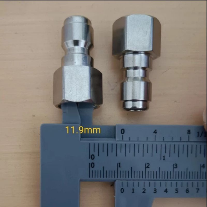 Jual Quick Release ukuran 1/4 male, M13 female thread | Shopee Indonesia
