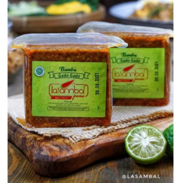 Jual La Sambal Bumbu Pecel Bumbu Sate Bumbu Gado Gado Shopee Indonesia