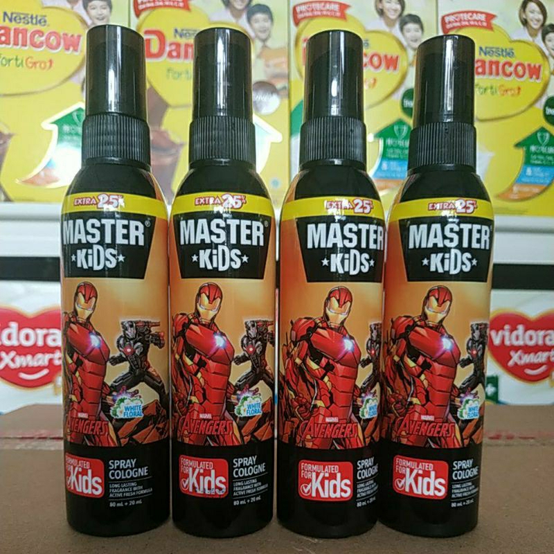 Jual MASTER KIDS SPRAY COLOGNE 100ML | Shopee Indonesia