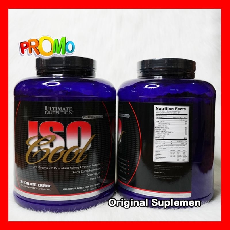 Jual Iso Cool 5 Lbs +BONUS SHAKER Isocool Whey Protein Isolate 5Lbs 5Lb ...