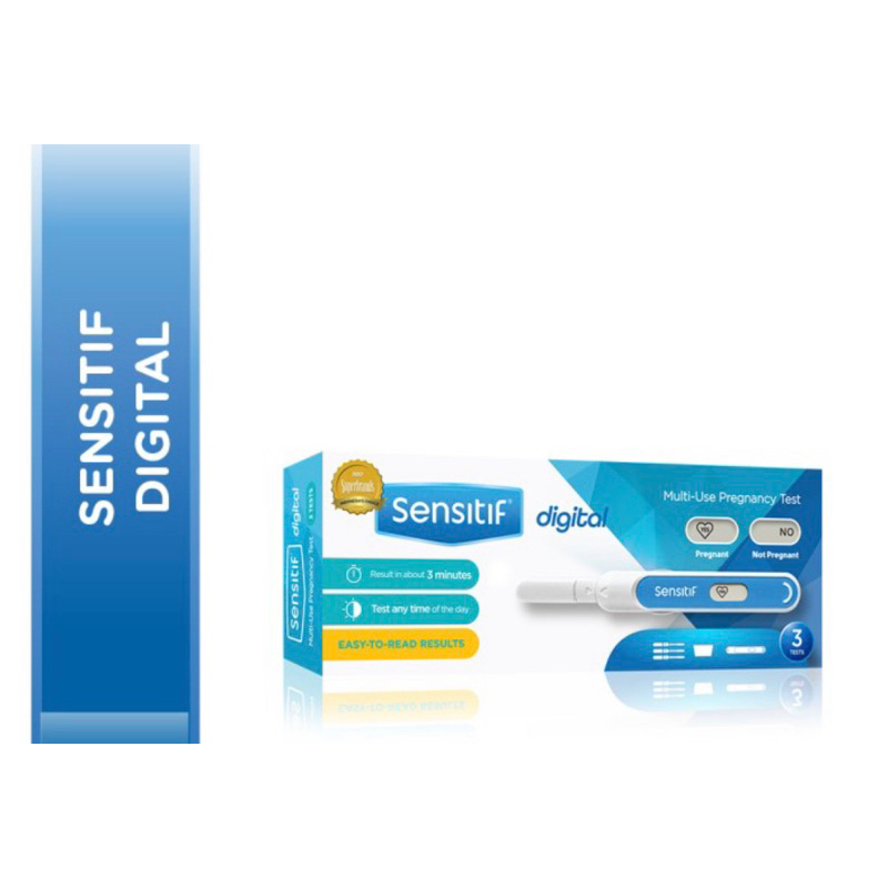 Jual Sensitif digital test pack ( test pack 3x pakai ) | Shopee Indonesia