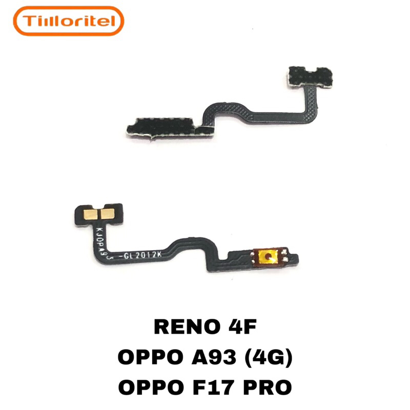 Jual FLEXIBLE ON OFF OPPO RENO 4F / FLEKSIBEL TOMBOL POWER OPPO F17 PRO / OPPO A93 4G | Shopee ...