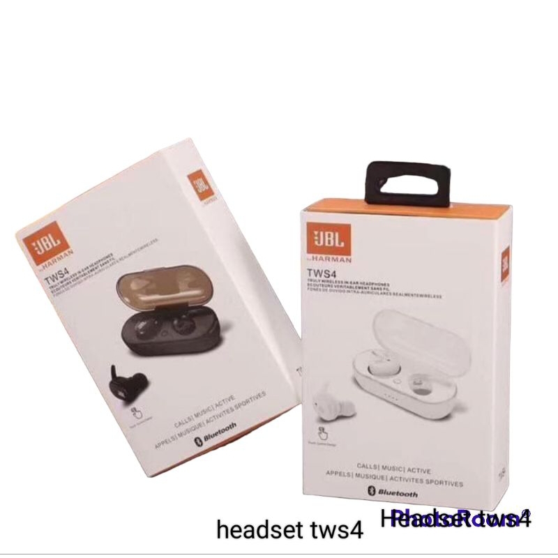 Jual HF JBL HEADSET BLUETOOTH TWS 4 | Shopee Indonesia