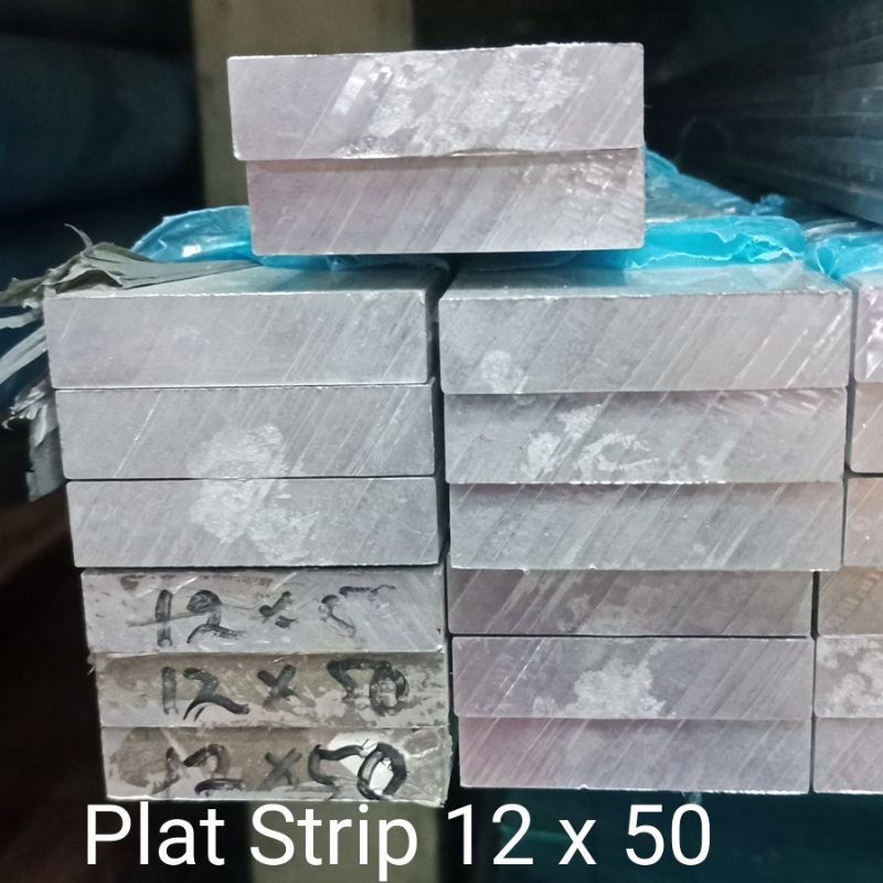 Jual Plat Strip Aluminium 12mm x 50mm x 150mm | Shopee Indonesia