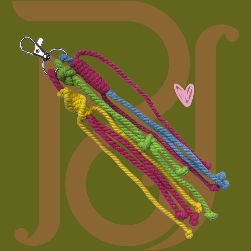 Jual Gantungan Kunci Tas Charm Bag Lucu Macrame (GK2) | Shopee Indonesia