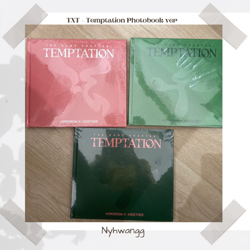 Jual TXT - TEMPTATION PHOTOBOOK VER [ready stock] | Shopee Indonesia